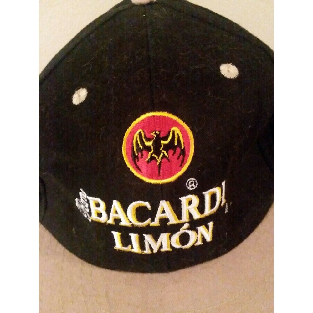 Vintage Bacardi Limon Black Cap Logo The Revolutionar… - Gem